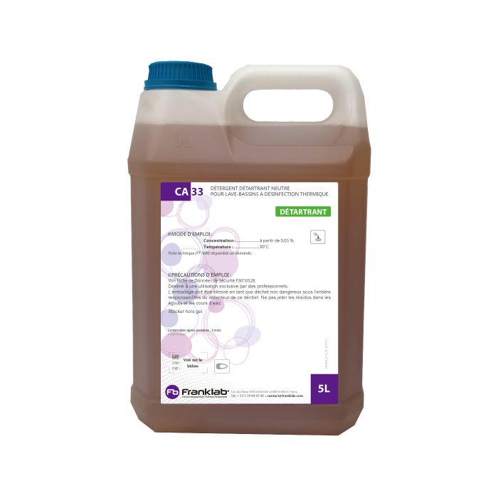 CA 33 中性除垢清洗劑 - FRANKLAB 法博科技