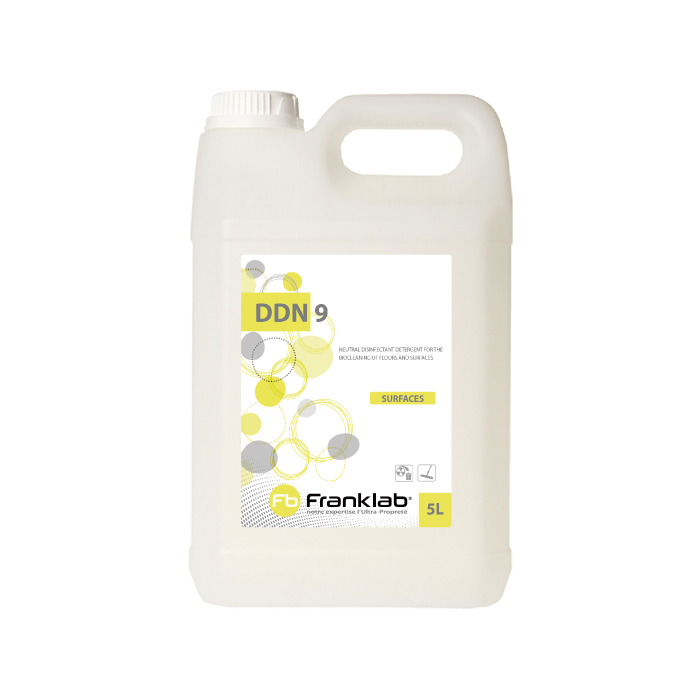 DDN 9 中性清潔及消毒清洗劑 - FRANKLAB 法博科技